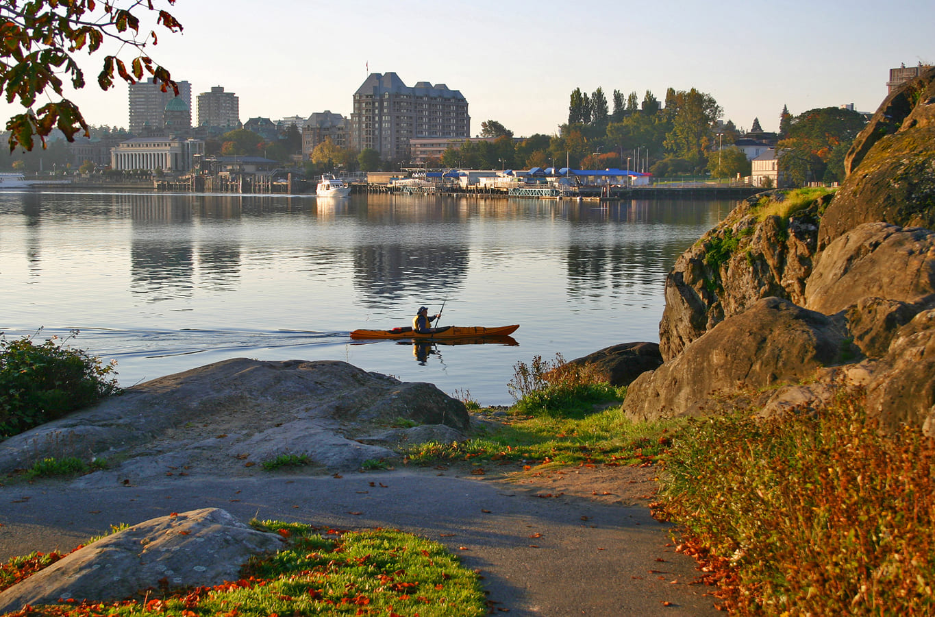Kayaking in Victoria BC | Fairmont Empress
